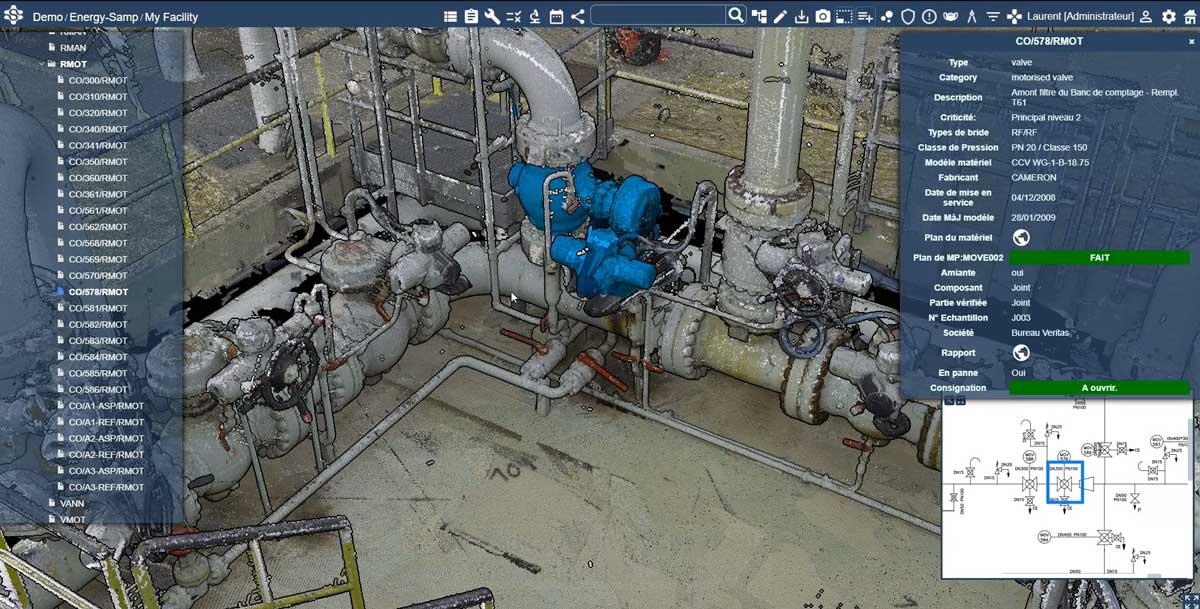 Intelligent as-built portal solution for the industry